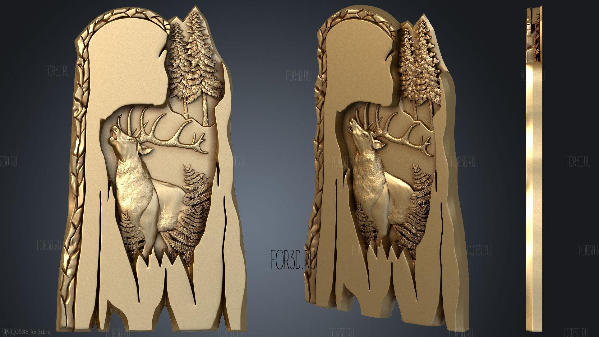 PH_0538 | 3d stl model for CNC